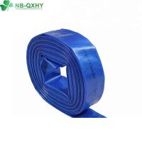 China High Thickness Red PVC Layflat Hose for Agriculture Irrigation System ANSI Standard for sale