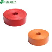 China High Thickness Red PVC Layflat Hose for Agriculture Irrigation System ANSI Standard for sale