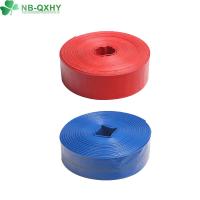 China High Thickness Red PVC Layflat Hose for Agriculture Irrigation System ANSI Standard for sale