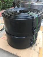 China 8 Bar 10 Bar Full Size Flexible PVC Layflat Hose for Water Delivery and Discharge for sale