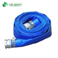 China 6 Inch PVC Irrigation Layflat Hose Water Pump Hose Flexible Discharge Hose for Versatile for sale