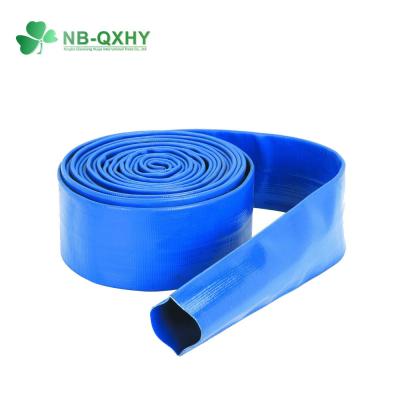 China PVC Lay Flat Flexible Discharge Water Pump Hose for Agriculture and Industrial Needs for sale