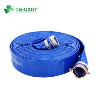 China PVC Lay Flat Flexible Discharge Water Pump Hose for Agriculture and Industrial Needs for sale