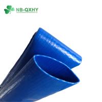 China 10 Bar Layflat PVC Hose for Heavy Duty Irrigation Pipe and Industrial Water Discharge for sale