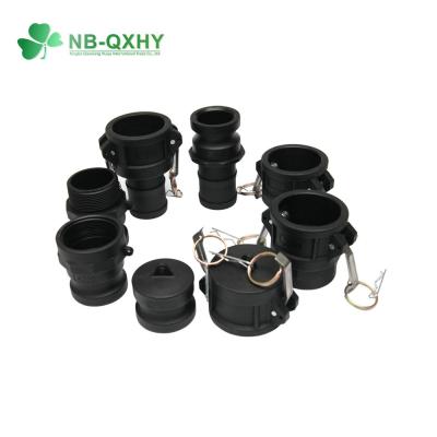 China Global PP Quick Camlock Fitting Type A-F DC DP with Male Connection Pipe Fitting for sale