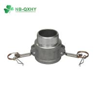 China Layflat Hose Camlock Fitting Surface Brushed Aluminum Brass Nylon PP Ss Type B 1/2