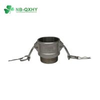 China Layflat Hose Camlock Fitting Female Surface Brushed Aluminum Brass Nylon PP Ss Type B for sale