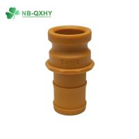 China Pipe Fitting Layflat Hose Male Adapter X Hose Shank Camlock Coupling Type E for Your for sale