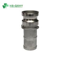 China Pipe Fitting Layflat Hose Male Adapter X Hose Shank Camlock Coupling Type E for Your for sale