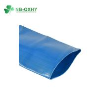 China Blue 50m Length High Pressure Resistance Plastic Layflat Hose for Agriculture Industry for sale