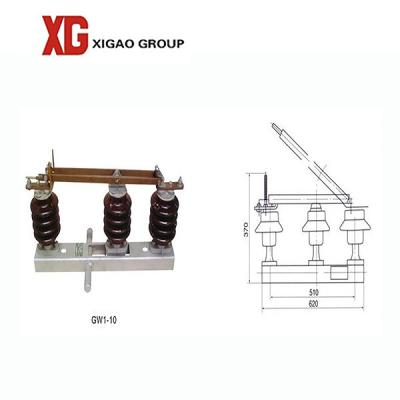 China GW1 24kv 12KV 11KV 10KV Automatic Isolator Disconnect Switch for sale