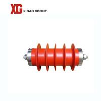 China 3kV-10kV Polymer Zinc Oxide Lightning Surge Arrester Large Creepage for sale