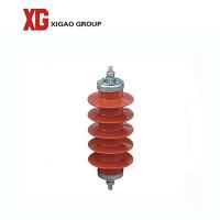 China 3kV-10kV Polymer Zinc Oxide Lightning Surge Arrester Large Creepage for sale