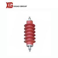 China 3kV-10kV Polymer Zinc Oxide Lightning Surge Arrester Large Creepage for sale