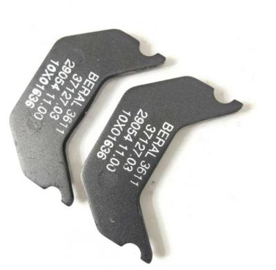China Standard Hand Brake Pad Kalmar Reach Stacker Parts With Smooth Operation for sale