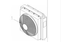 China Versatile 60136495 Sany Reach Stacker Parts Hydraulic Oil Cooling Fan Energy Efficiency for sale