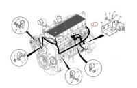 China 3573810403 Industrial Wiring Harness Electric Forklift Parts Durable for sale