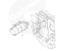 China 24V 4996707 Engine Starting Motor Energy Saving Cummins Engine Parts for sale
