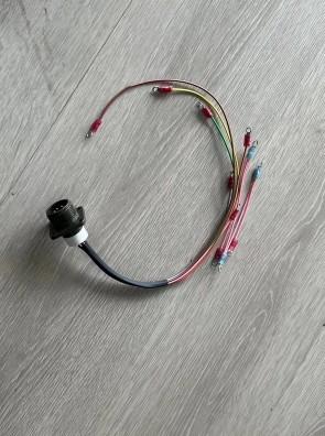 China 244057 Wiring Harnesses High Precision Scania Engine Parts Heat Resistant for sale