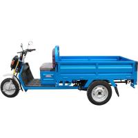 China 265kg Electric Cargo Tricycle with Tyre Sizes 350-12/375-12/400-12 and Range Per Power 60 Km for sale