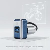 China Brushless Motor Electric Tricycle Lithium Battery Offering Over 60 Km Range Designed for Energy Storage and Long Lasting for sale