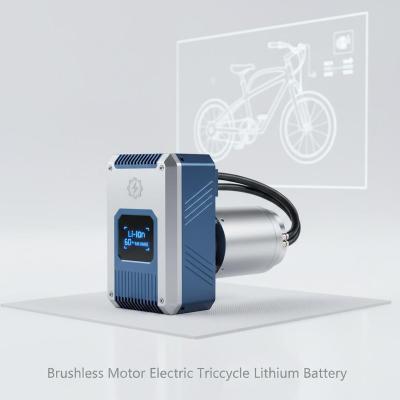 China Brushless Motor Electric Tricycle Lithium Battery Offering Over 60 Km Range Designed for Energy Storage and Long Lasting for sale