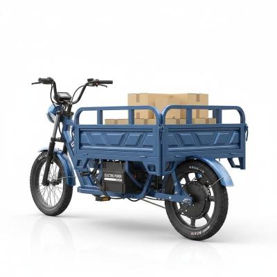 China Rear Carrier Battery Electric Cargo Tricycle Incorporating Brushless Motor and Tyres 350 12 375 12 400 12 Optimized for Goods Movement for sale