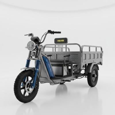 China Lithium ion Battery Electric Cargo Tricycle Featuring Front Axle Composite Damping Front Shocker Engineered for Cargo Movement and Load Carrying for sale