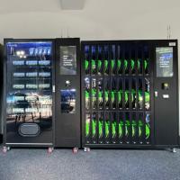 China 2 in 1 Smart Locker Rackets Vending Machine with Card Reader Suitable for Gyms and Sport Court for sale