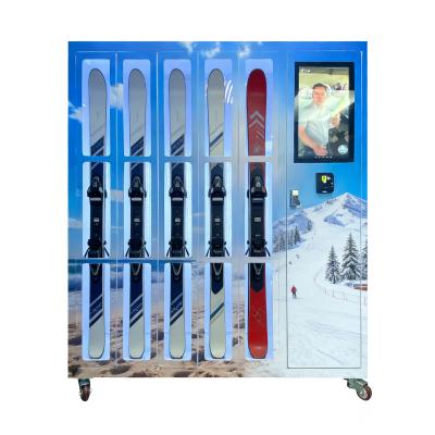China Smart Snowboard Rental Locker Vending Machine for Ski Resorts & Mountain Parks — 24/7 Self-Service Snowboard Rental With Pre-Authorization Payment for sale