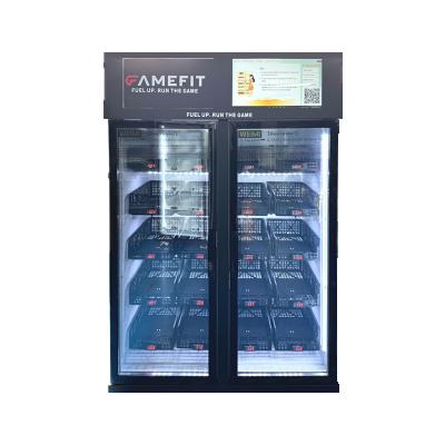 China Smart Fridge Drink Vending Machine for Gyms with Grab and Go Technology for sale