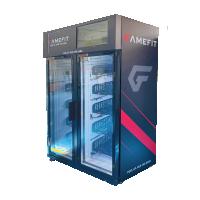 China Smart Fridge Drink Vending Machine for Gyms with Grab and Go Technology for sale