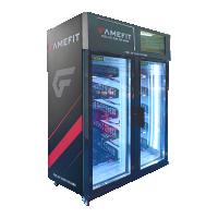 China Smart Fridge Drink Vending Machine for Gyms with Grab and Go Technology for sale