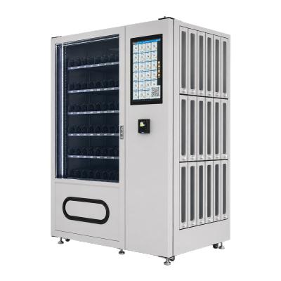 China Smart Combo Vending Machine for Tennis Courts with Drink Sales and Racket Rental for sale