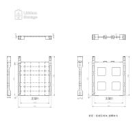 China Battery Brackets for LFP205Ah & LFP280Ah for sale