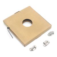 China Adjustable Fixing Clamp Stainless Steel Binding Strap for Banding Boxes in Blue or Red for sale