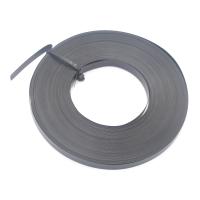 China Adjustable Fixing Clamp Stainless Steel Binding Strap for Banding Boxes in Blue or Red for sale