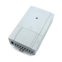 China White Fiber Optic Distribution Box 24 SC Adapters Indoor For Wall Mount for sale