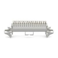 China Thermoplastic Disconnection Stg 2000 Pouyet Type Euro Rj45 Cat.5 Sockets 8-pair Idc Module for sale