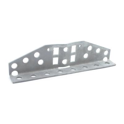China Hot Dip Galvanized Steel Multiple Fiber Optic Drop Wire Cross-arm Bracket for sale