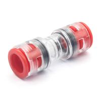 China High Temperature Resistant Fiber Micro Duct Straight Connector for B2B Purchasing Needs for sale