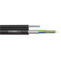 China Multimode ADSS 48 Core Fiber Optic Cable PE Sheath With Black for sale