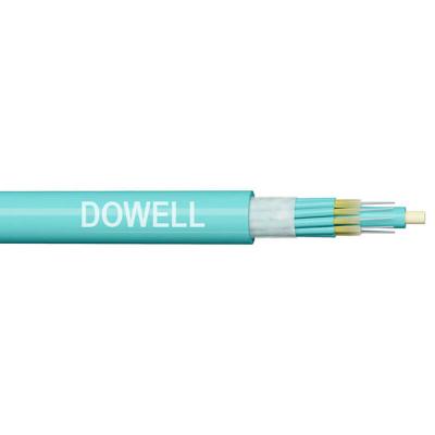 China LSZH Sheath Multi Purpose Breakout Fiber Optic Cable for Indoor 2 Cores 12 Cores Long Distance GJFJHV for sale