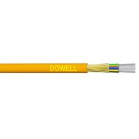 China 2-24 cores Tight Buffer Fiber Bundle Cable With PVC LSZH Jacket And Aramid Yarns for sale