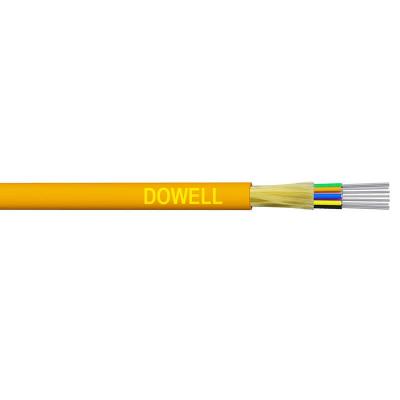 China 2-24 cores Tight Buffer Fiber Bundle Cable With PVC LSZH Jacket And Aramid Yarns for sale