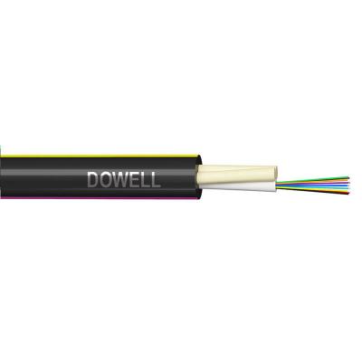 China 2 FRP Aerial 6 Core Fiber Optic Cable 8 Cores GYTS Fiber Cable for sale