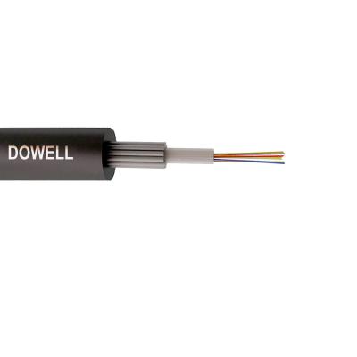 China 8 Core Fiber Optic Cable Non Armored Underground Duct With PE Outer Jack for sale