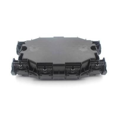 China Horizontal Fiber Optic Splice Closure 2 In 2 Out Underground Wall Mounting for sale