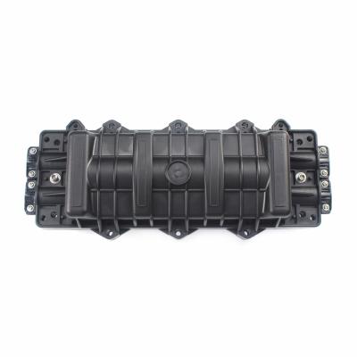 China Wall Mounting 144F Fiber Optic Splice Closure PP PC Plastic With High Strength for sale