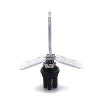 China 1 In 4 Out Fiber Splice Enclosure 144F Vertical For FTTH FTTB for sale